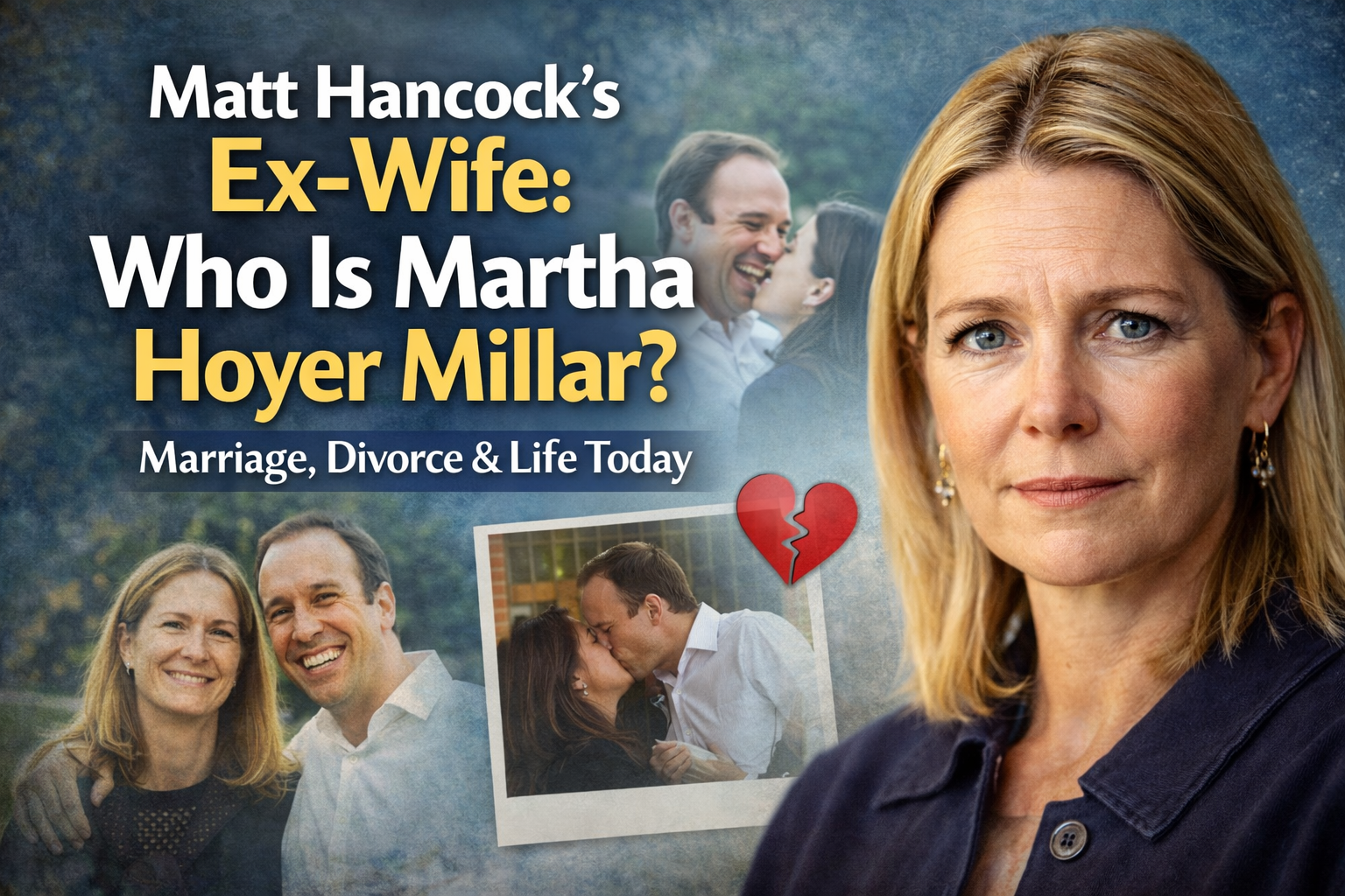 Matt Hancock’s Ex-Wife Martha Hoyer Millar: Marriage, Divorce & Life Today